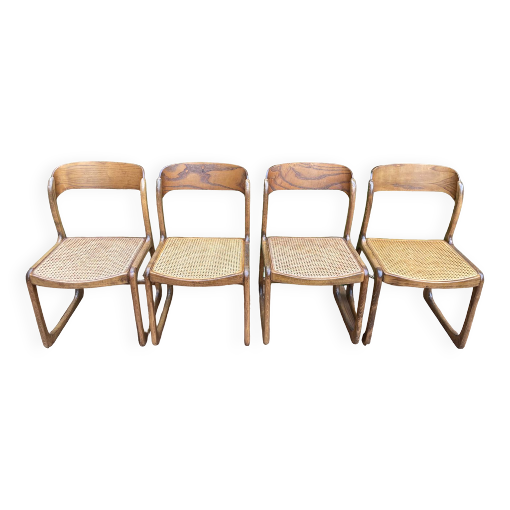 Chaises Baumann traineau | Selency