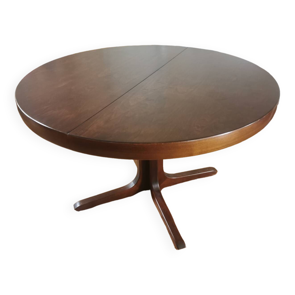 Baumann Round Extendable Dining Table | Selency