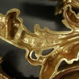 Grande paire d'appliques style Rocaille / Rococo / Baroque | Selency