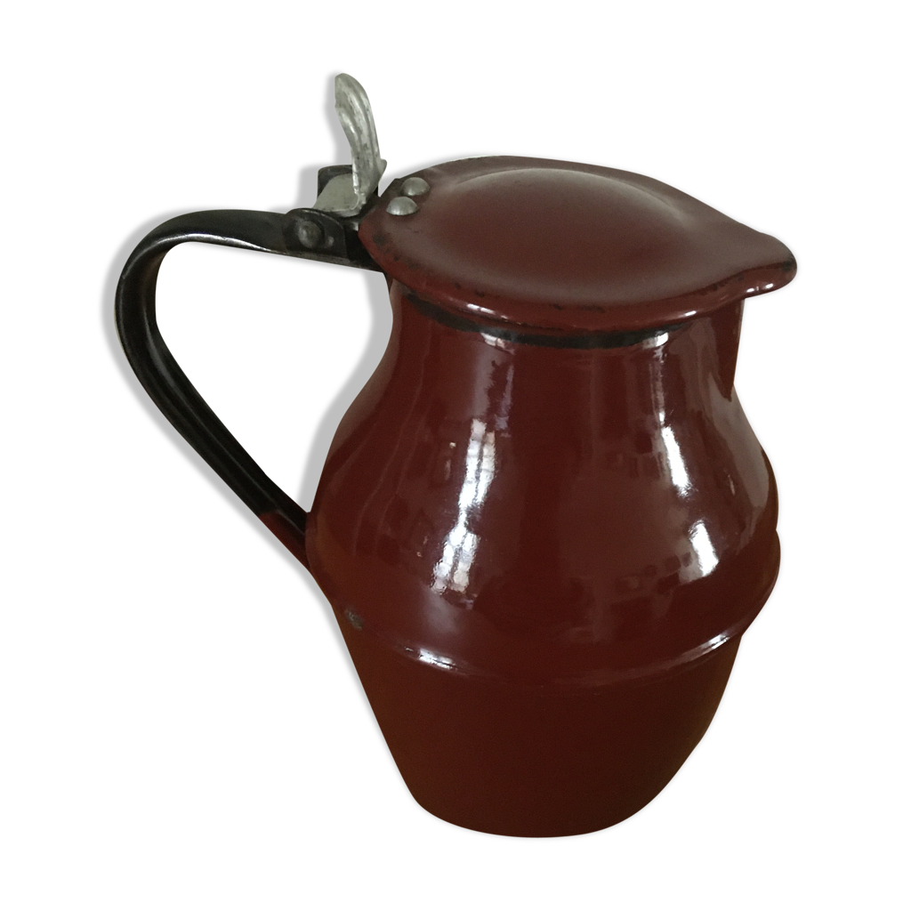 Pichet en tôle émaillée | Selency