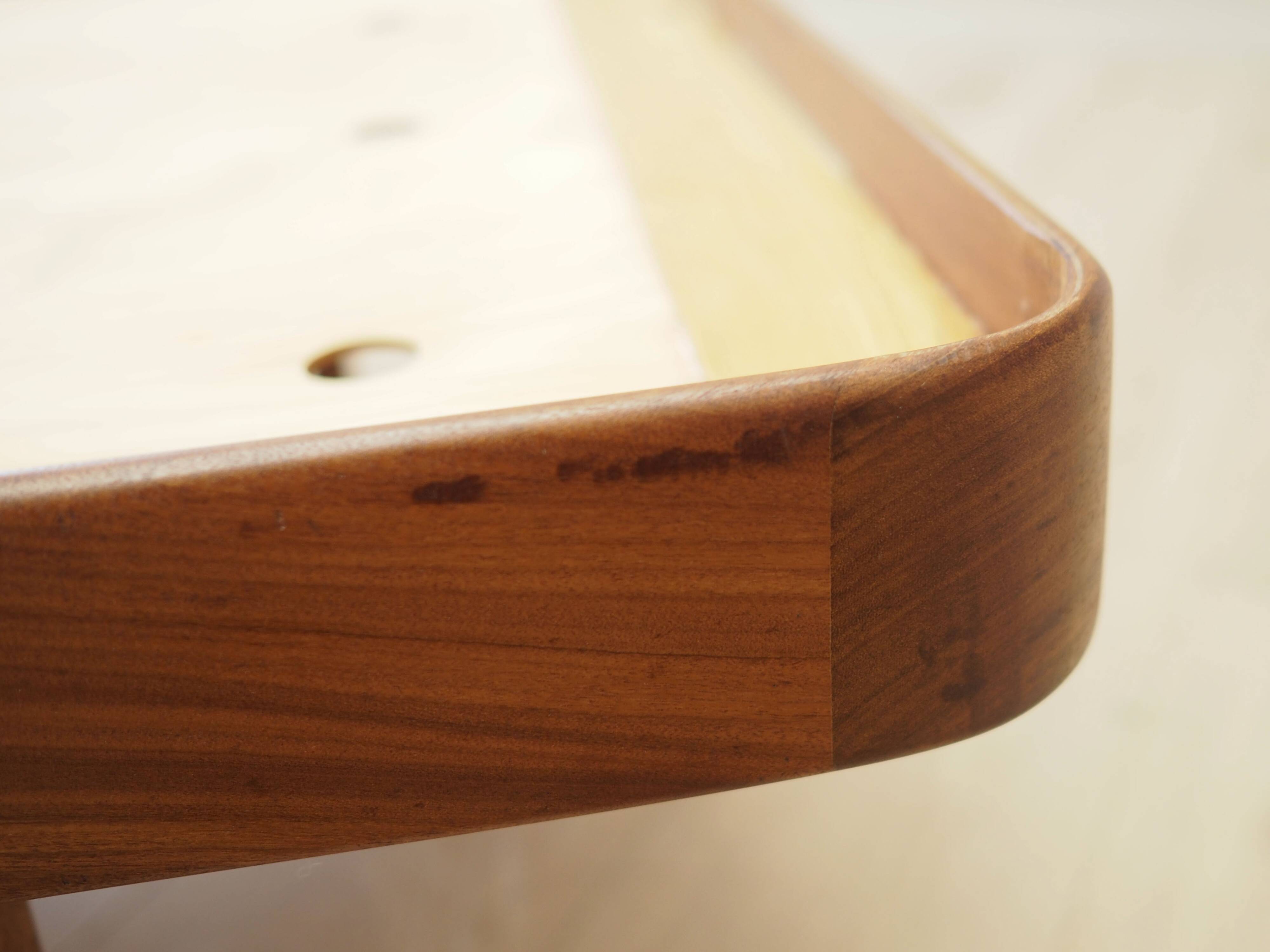 Méridienne en teck, design danois, années 1970, production : Danemark ...