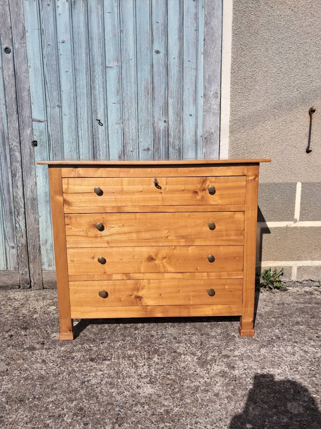 Commode en merisier massif | Selency