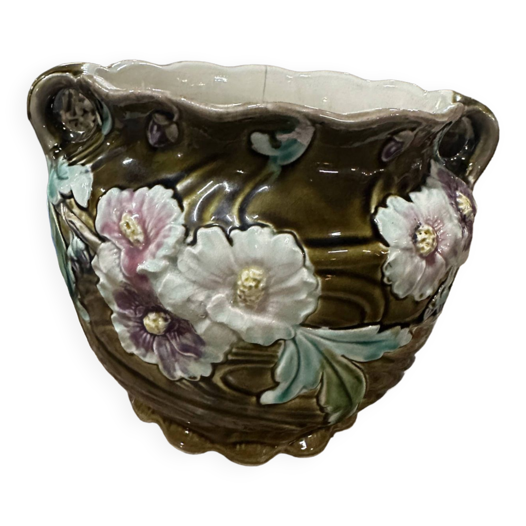 Cache pot en Barbotine | Selency