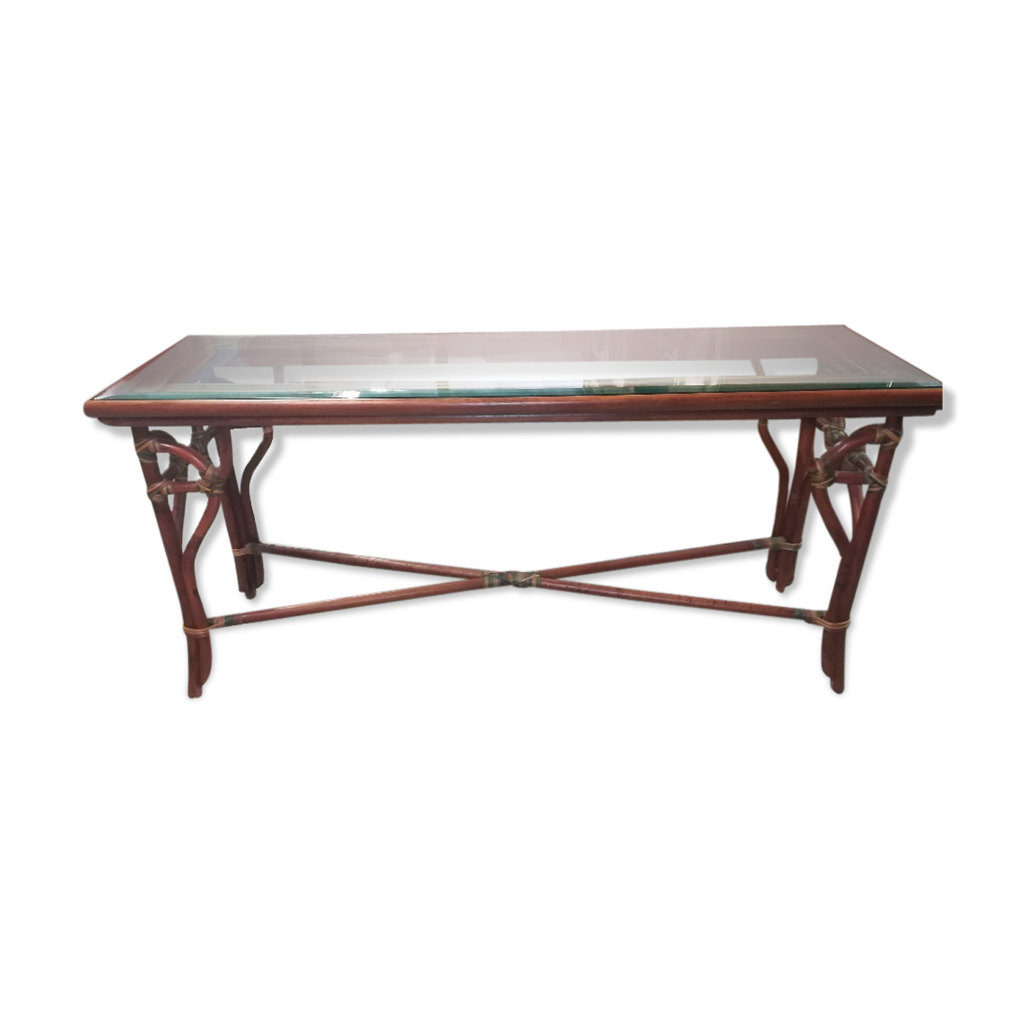 Console en bambou vintage | Selency