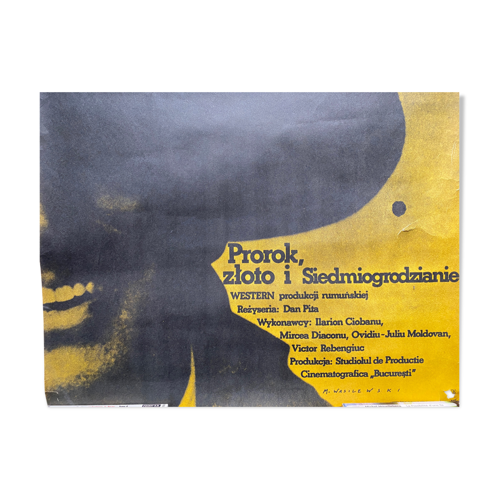 Poster original polonais 1978 Wasilewski | Selency